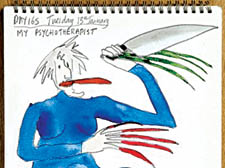 Review Feature: WHO | intimate portrait | Bobby Baker's Diary Drawings ...